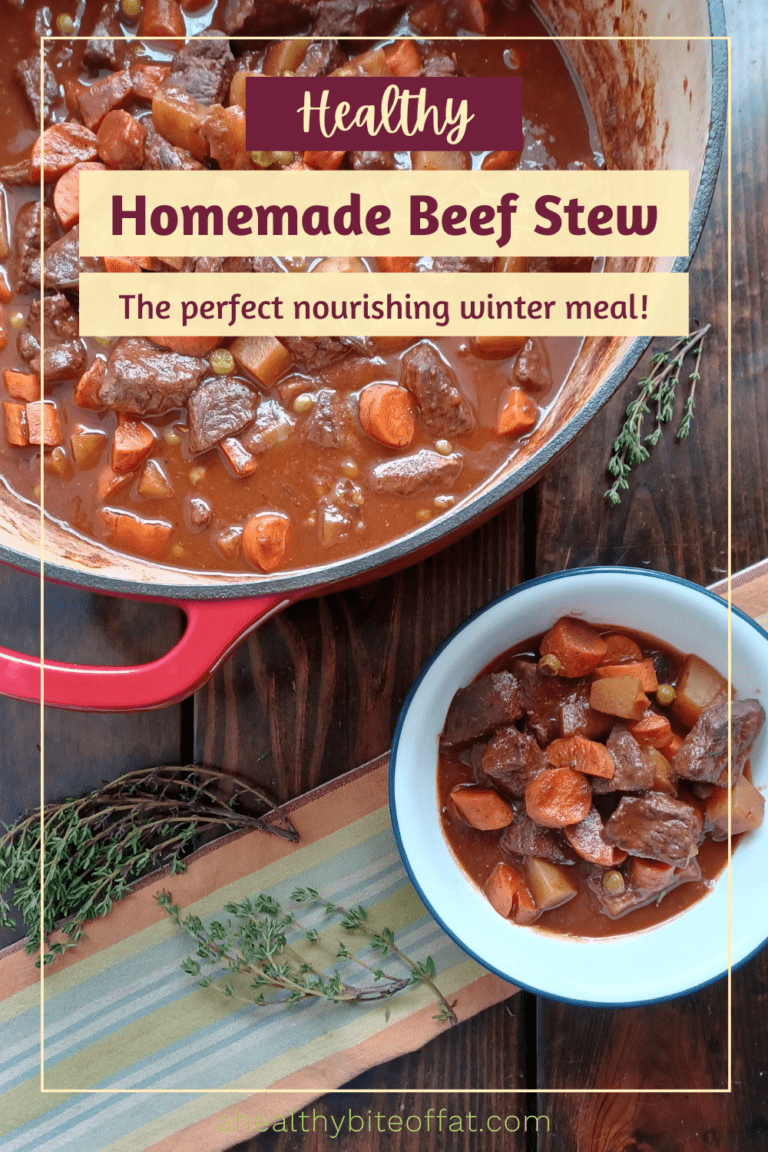 Homemade Beef Stew - A Healthy Bite of Fat